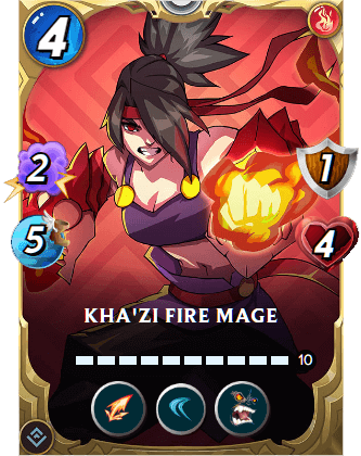 SplinterGuide - Kha'zi Fire Mage | Splinterlands Card Analysis
